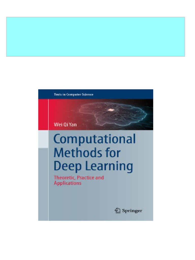 Instant Ebooks Textbook Computational Methods For Deep Learning ... Instant Ebooks Textbook Computational Methods For Deep Learning ...