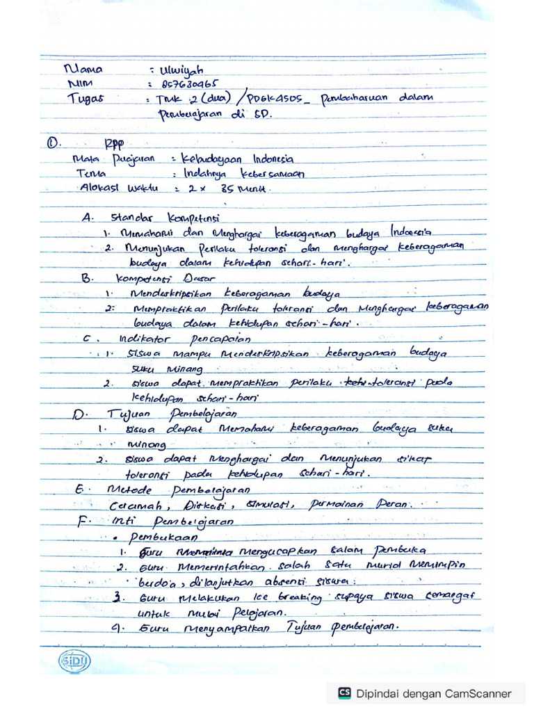 TMK 2 Pembaharuan Dalam Pembelajaran Di SD | PDF