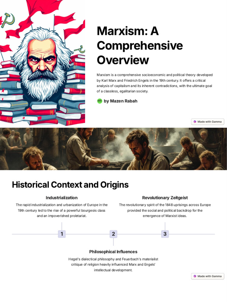 Overview of Marxism and Its Impact | PDF | Marxism | Communism
