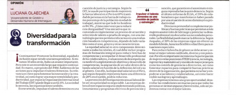 Diversidad para La Transformaci N 1716073322 | PDF