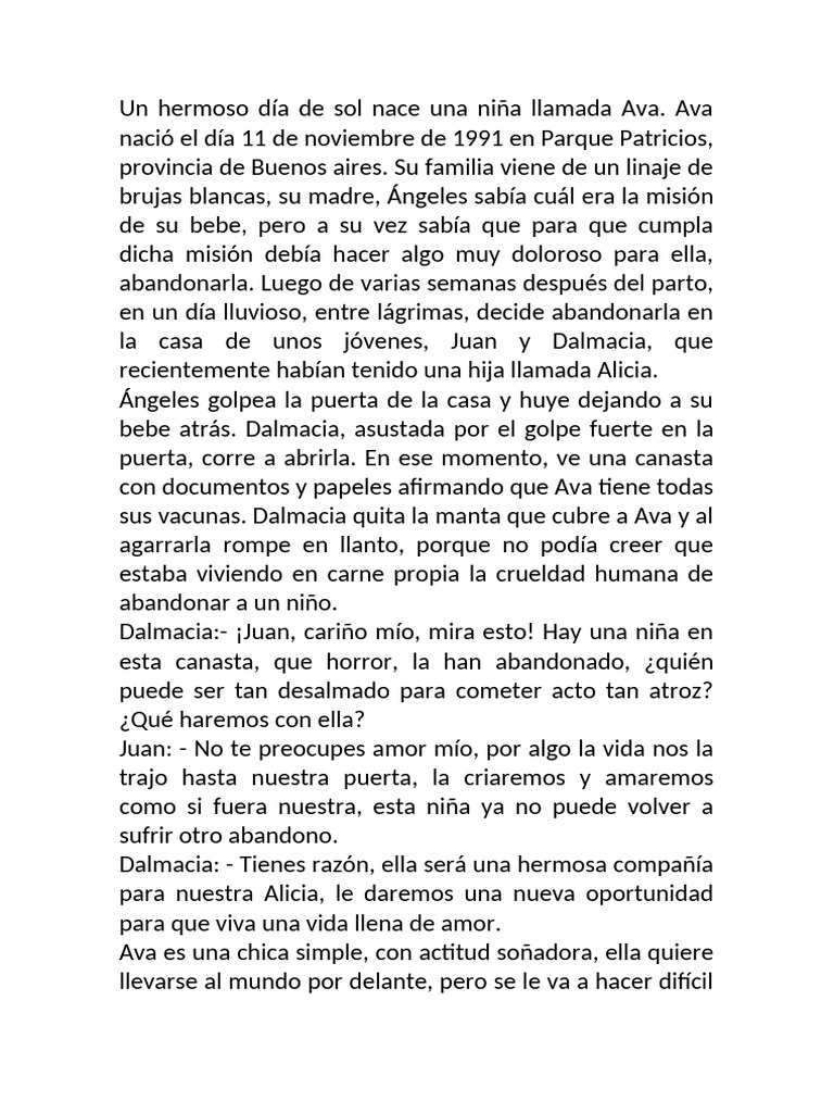 El legado de Ava: magia y familia | PDF