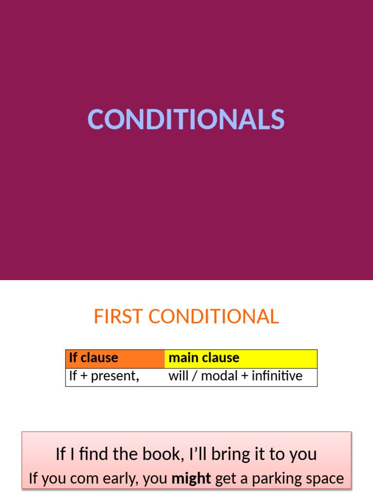 Conditionals | PDF | Syntax | Languages