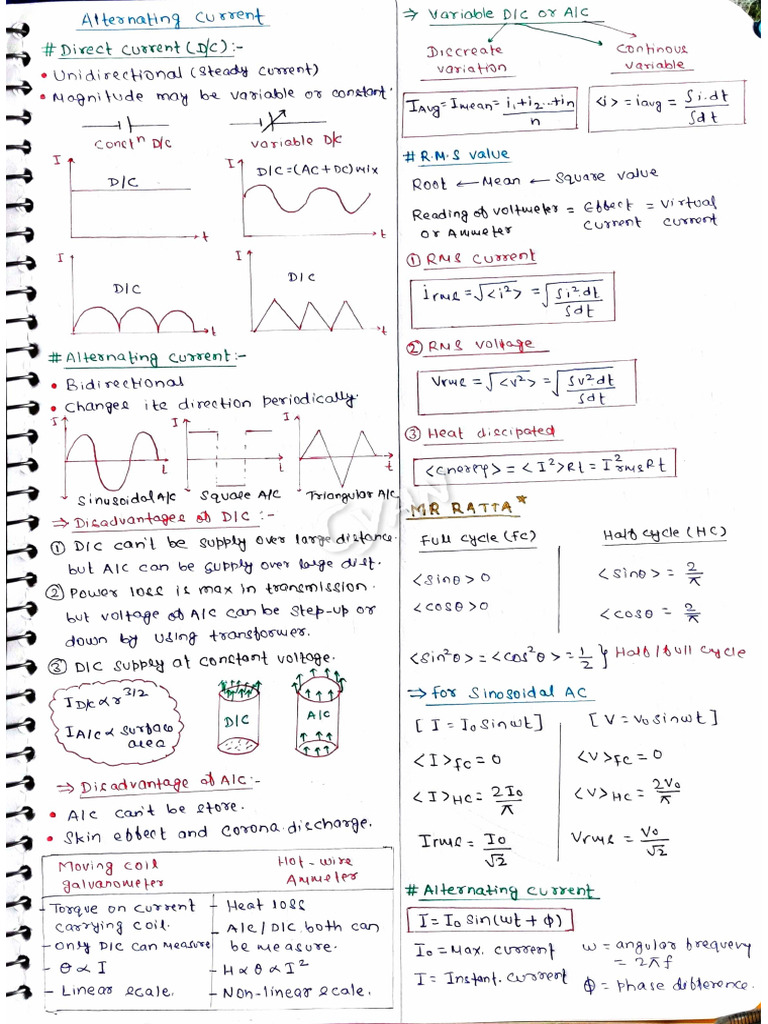 Printable Alternating Current | PDF