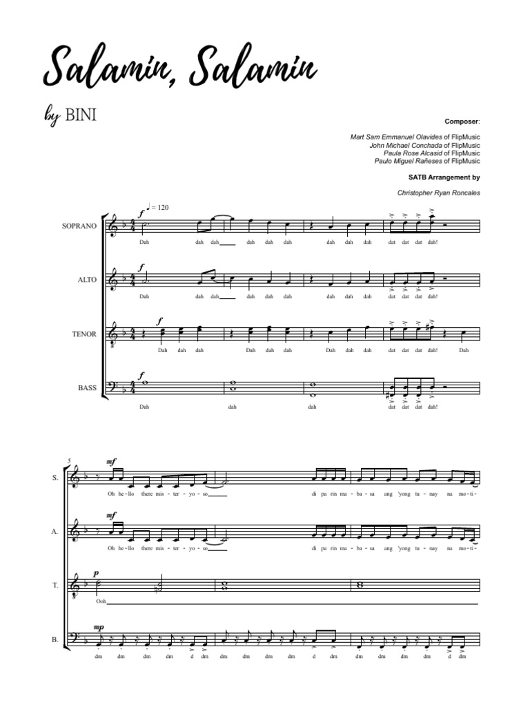 Mirror Mirror by BINI 1 | PDF