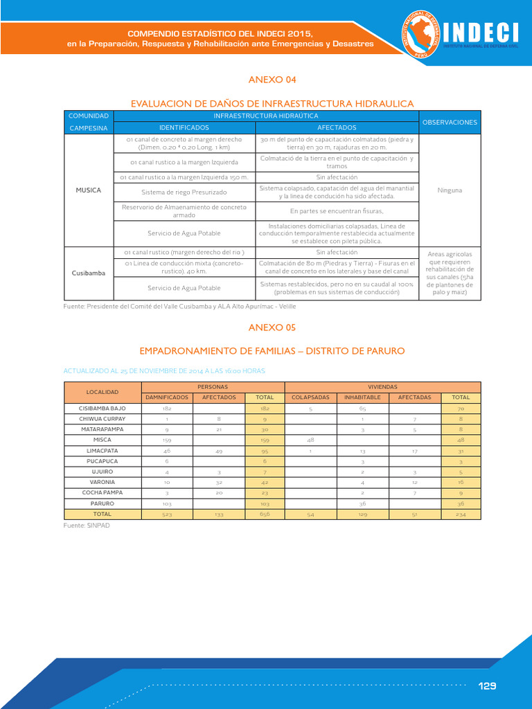 Indeci 4 | PDF | Perú | Influenza