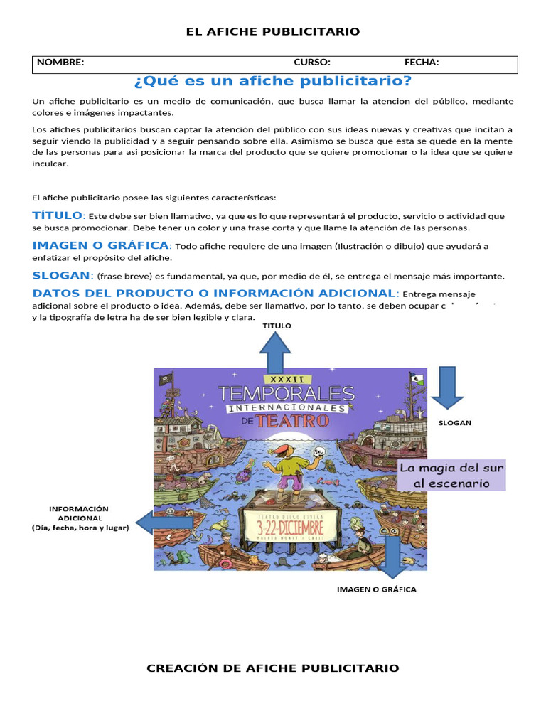 El Afiche | PDF | Póster | Publicidad