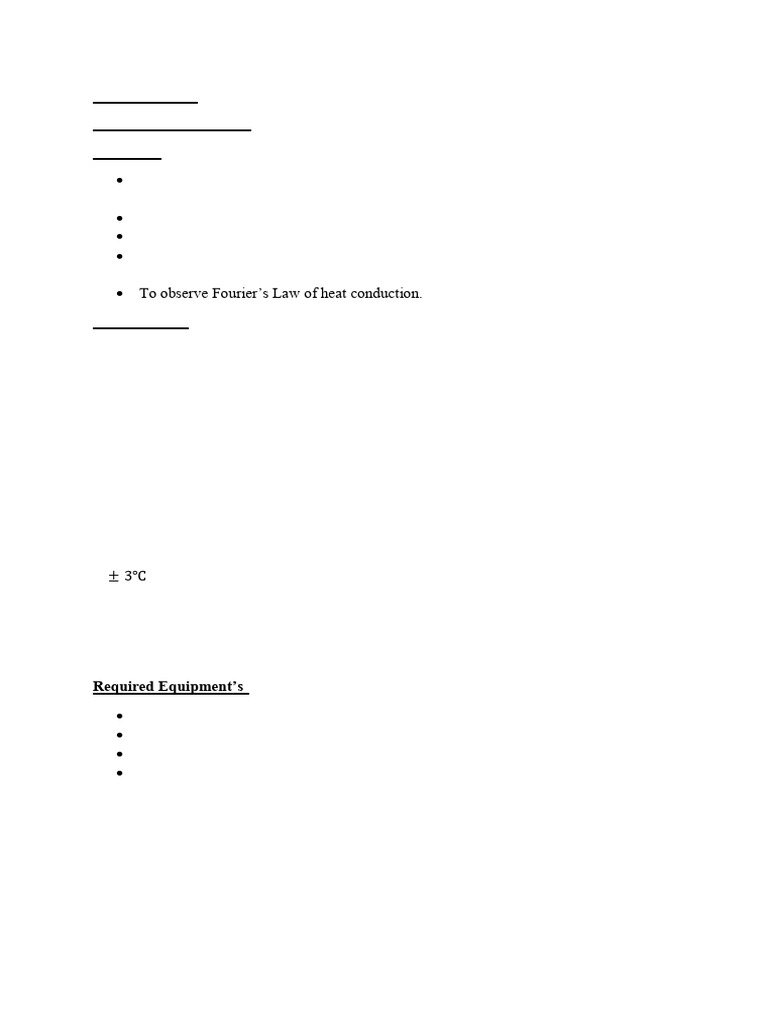 Heat Transfer Lab Reports | PDF | Thermal Conduction | Heat Transfer