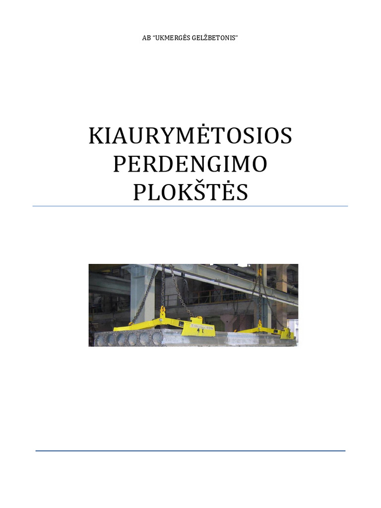 Perdengimo Plokstes | PDF