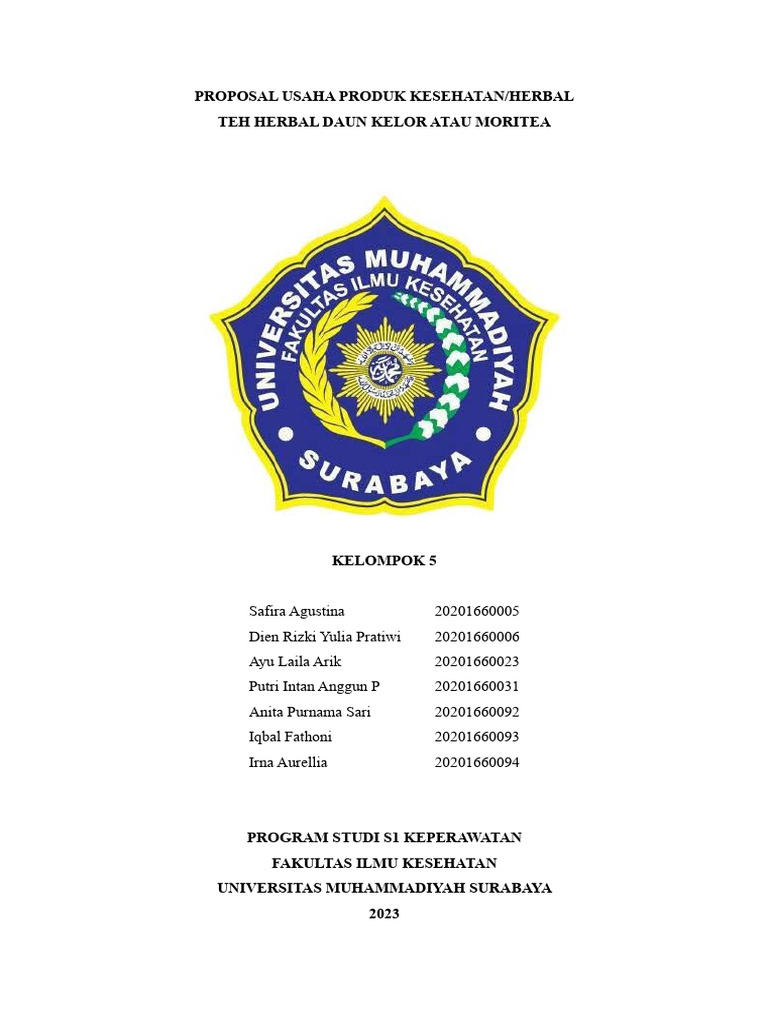 Proposal Kwu Kel. 5 | PDF