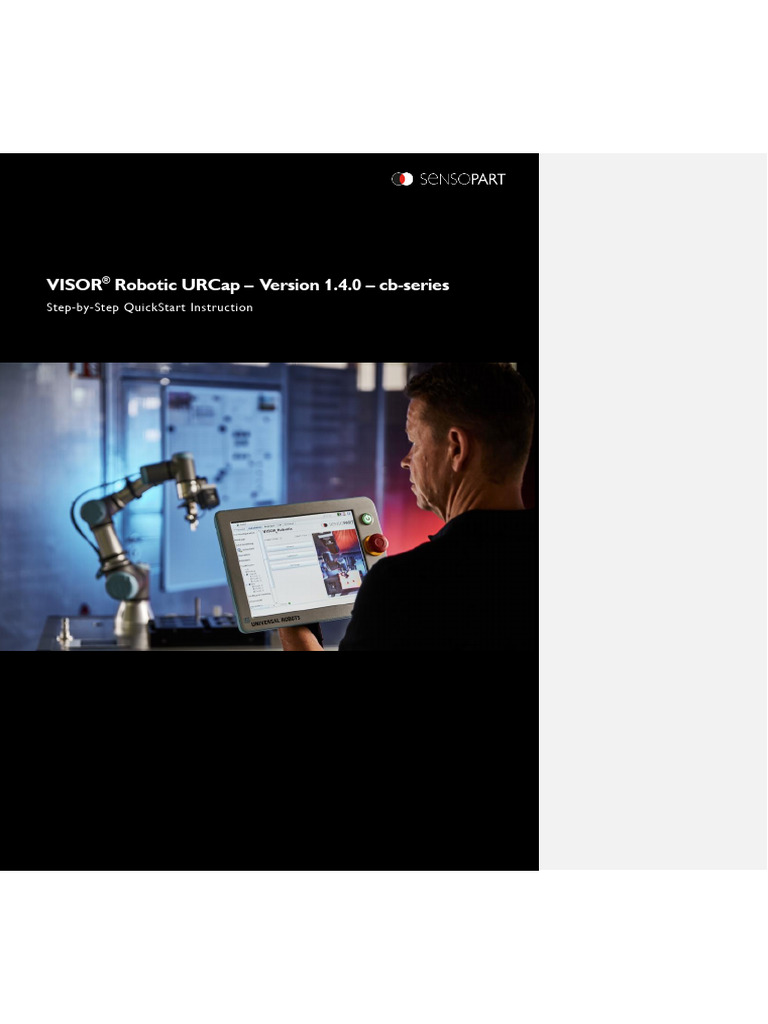 03 VISOR Robotic URCap Quickstart Cb-Series | PDF | Robot | Robotics