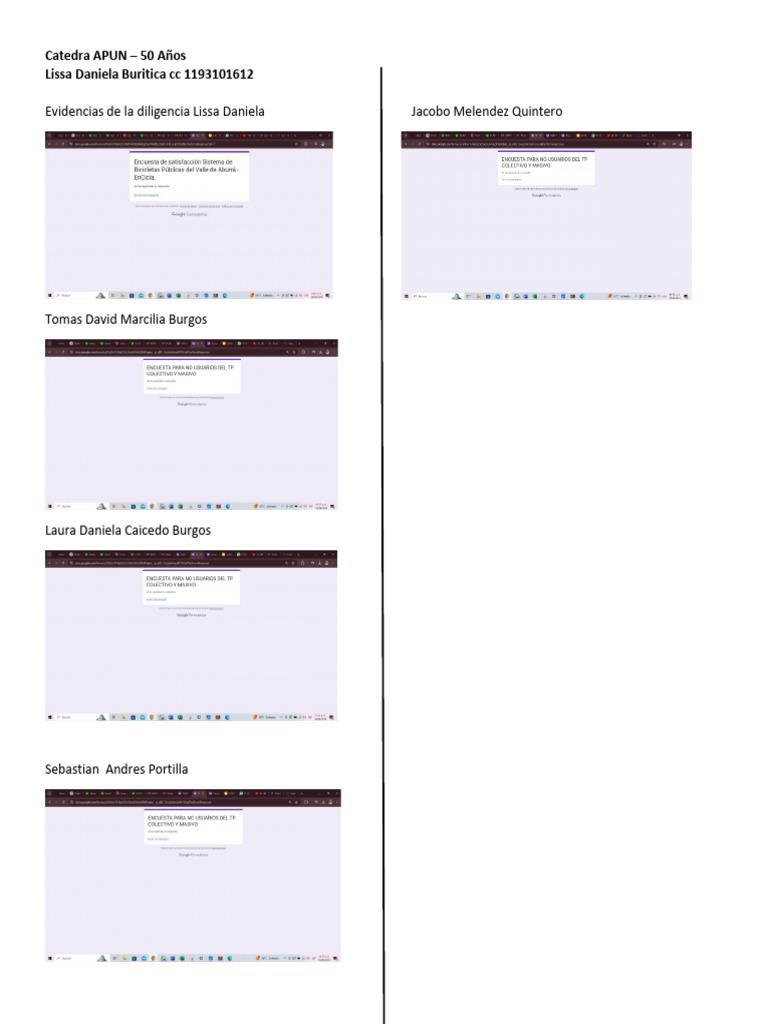 Catedra APUN ENCUESTAS | PDF