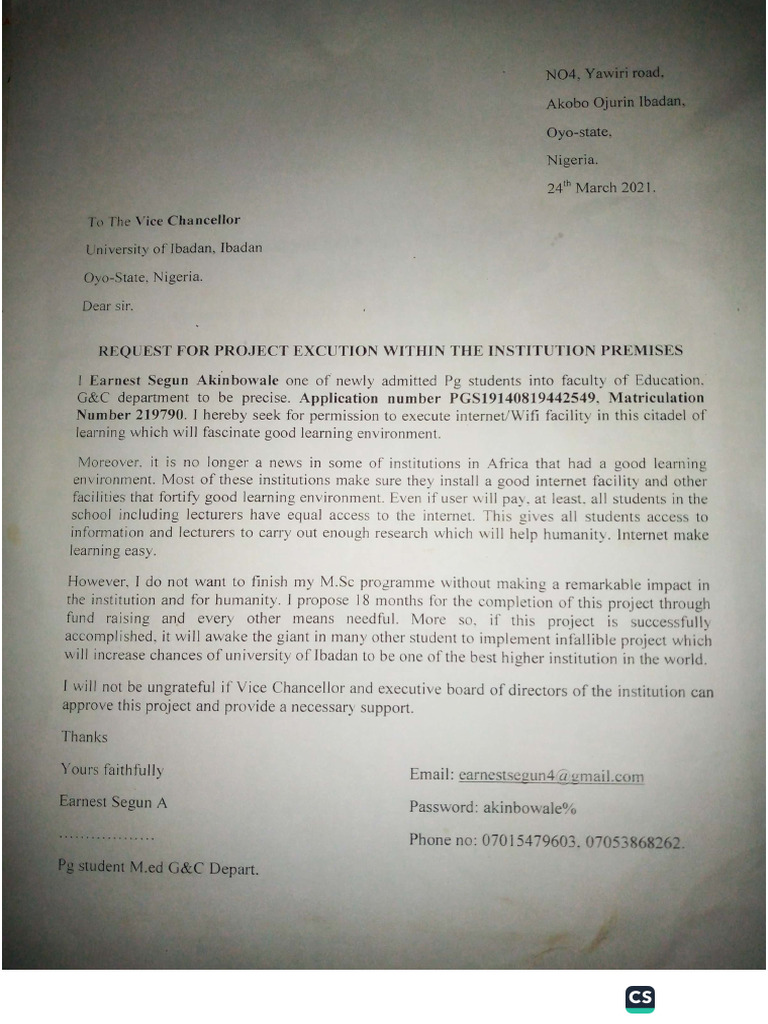 Letter Project | PDF