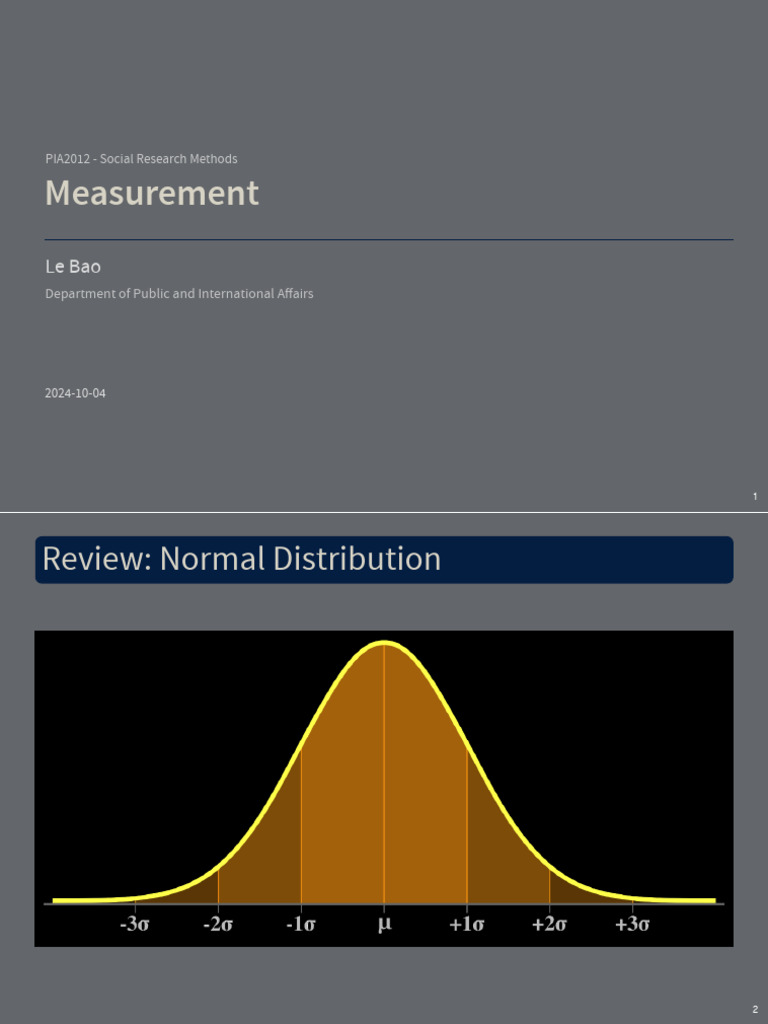 Week5 Standardization | PDF | Standard Score | Normal Distribution