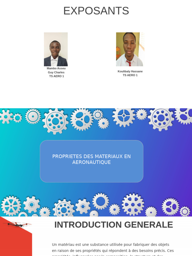 Proprietes Des Materiaux Presentation | PDF | Science des matériaux ...