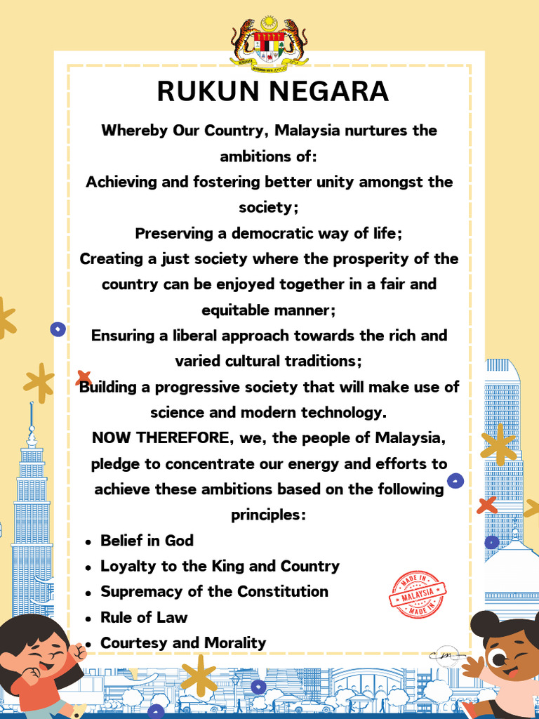 Rukun Negara | PDF