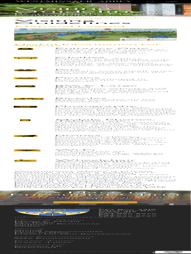 Visiting Guidelines | PDF