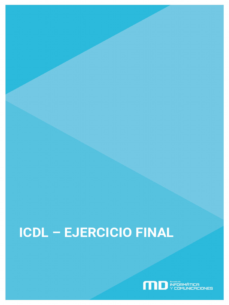 Icdl Ejercicio Final | PDF | Máquina virtual | Archivo de computadora