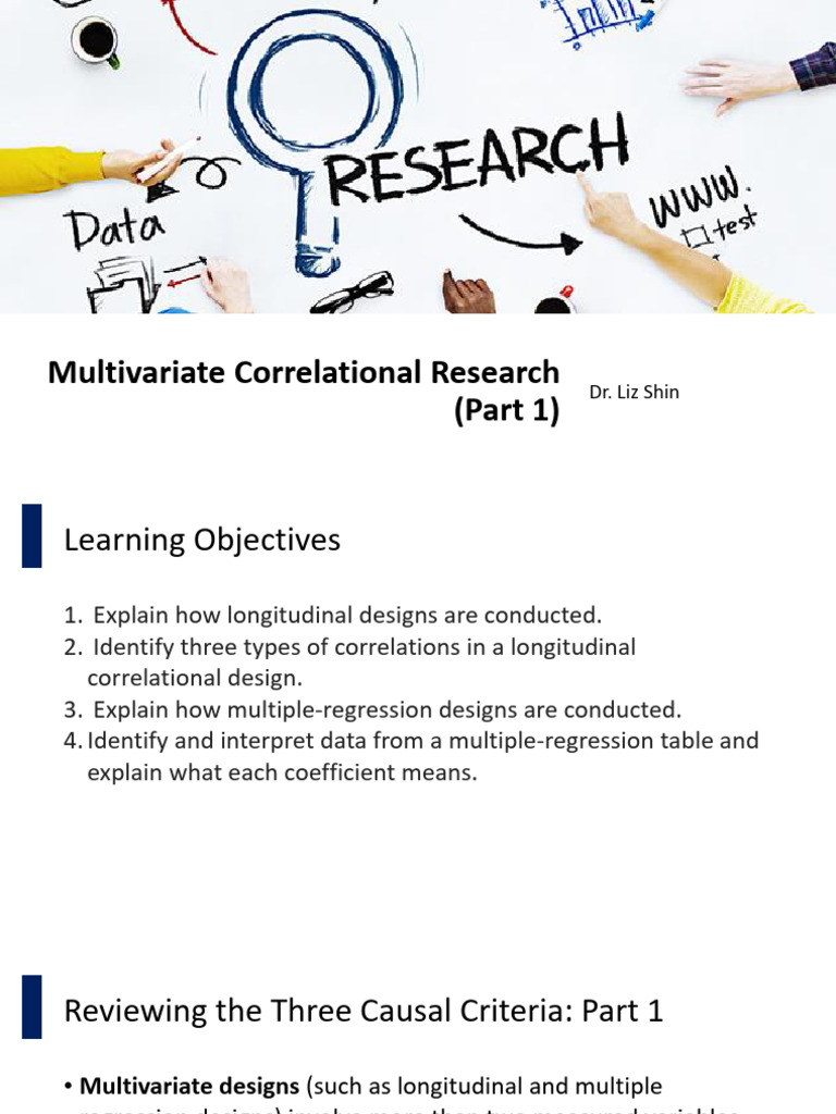 PSYC344 - Ch. 9 Multivariate Correlational Research Part 1 | PDF | Dependent And Independent ...