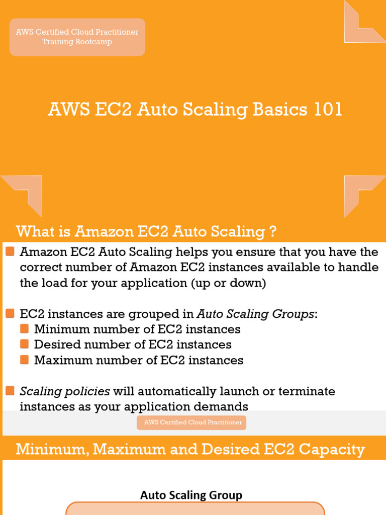 4.10 Auto Scaling Basics 101 | PDF | Computing | Computer Science