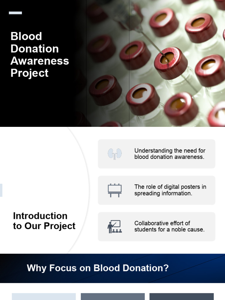 Blood Donation Awareness Initiative | PDF