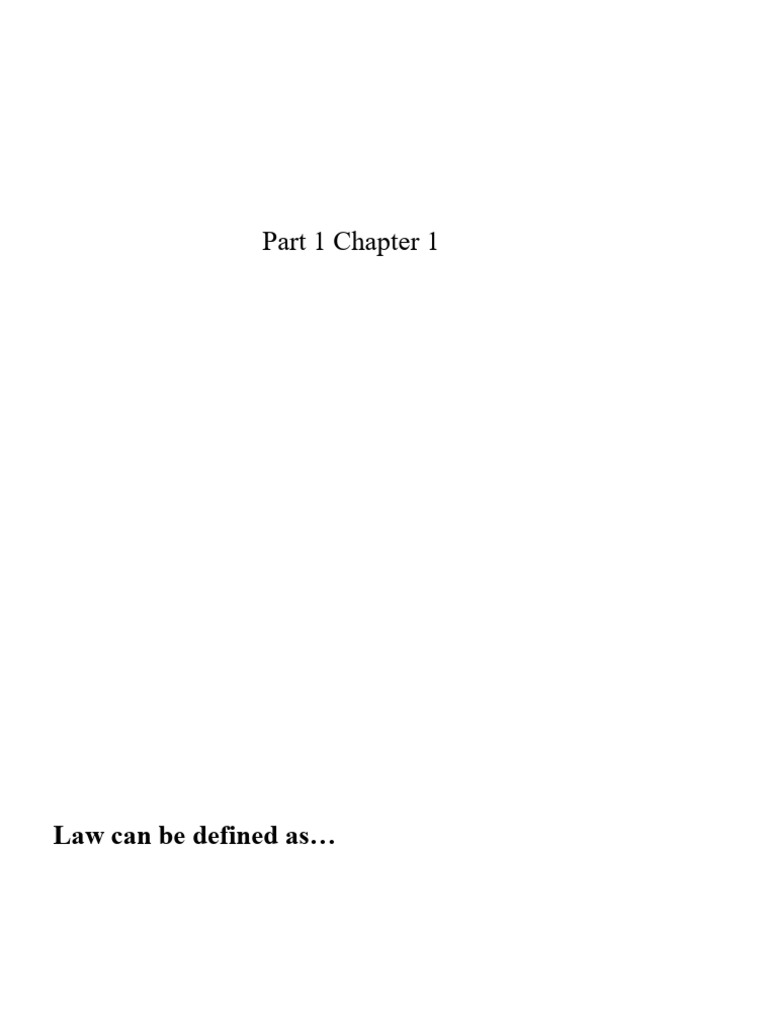 Introduction To Law - CH 1 Flashcards | PDF | Jurisprudence | Justice