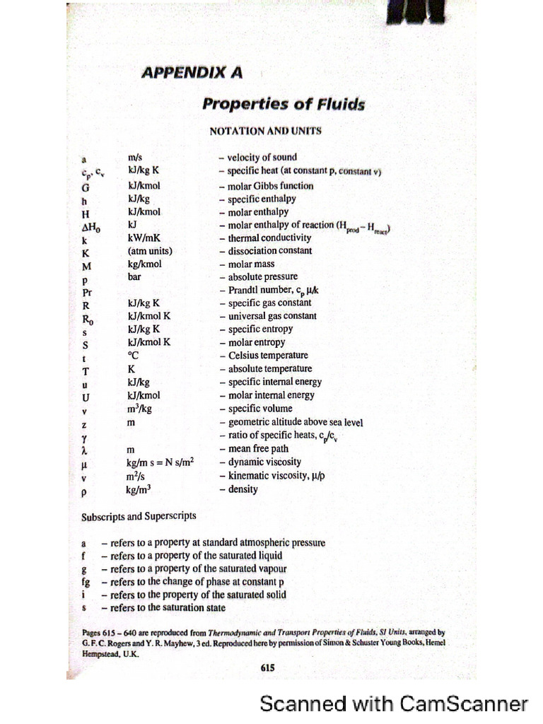 Thermodynamics Steam Tables | PDF
