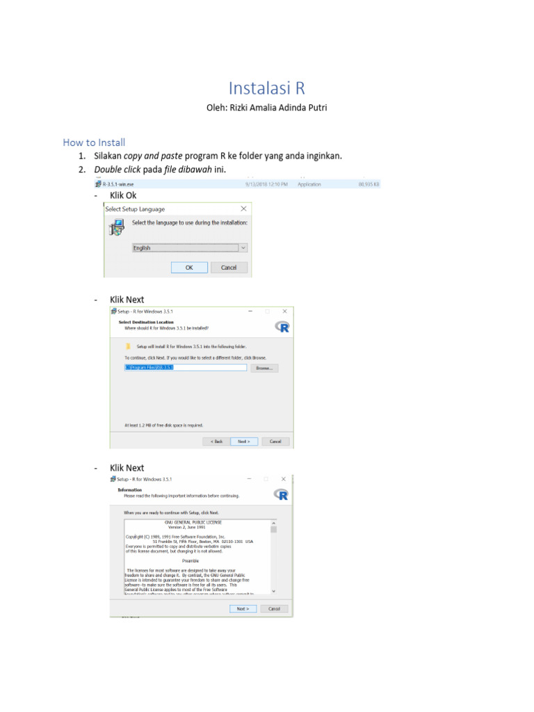 Modul 1 - Instalasi R Dan RStudio | PDF