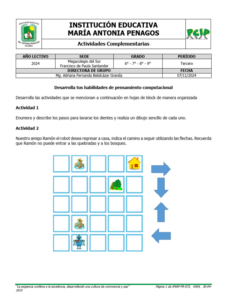 Actividad Complementaria | PDF