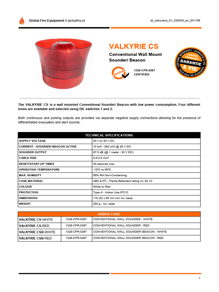 Valkyrie CSB | PDF