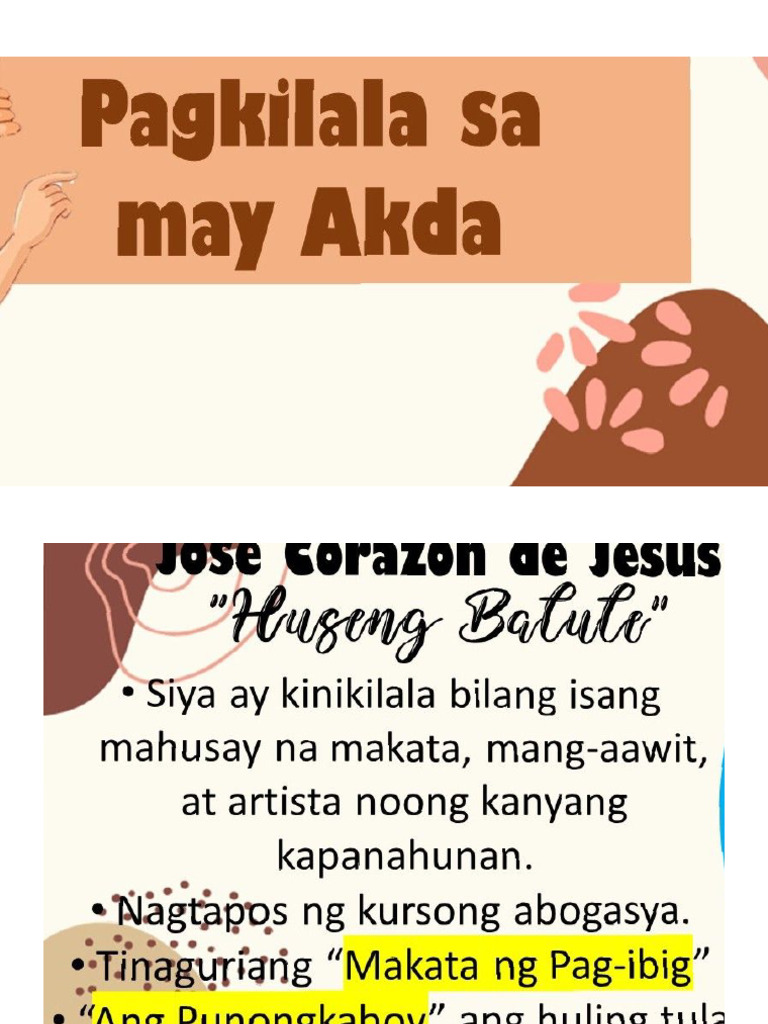 Pakilalala Sa May Akda | PDF
