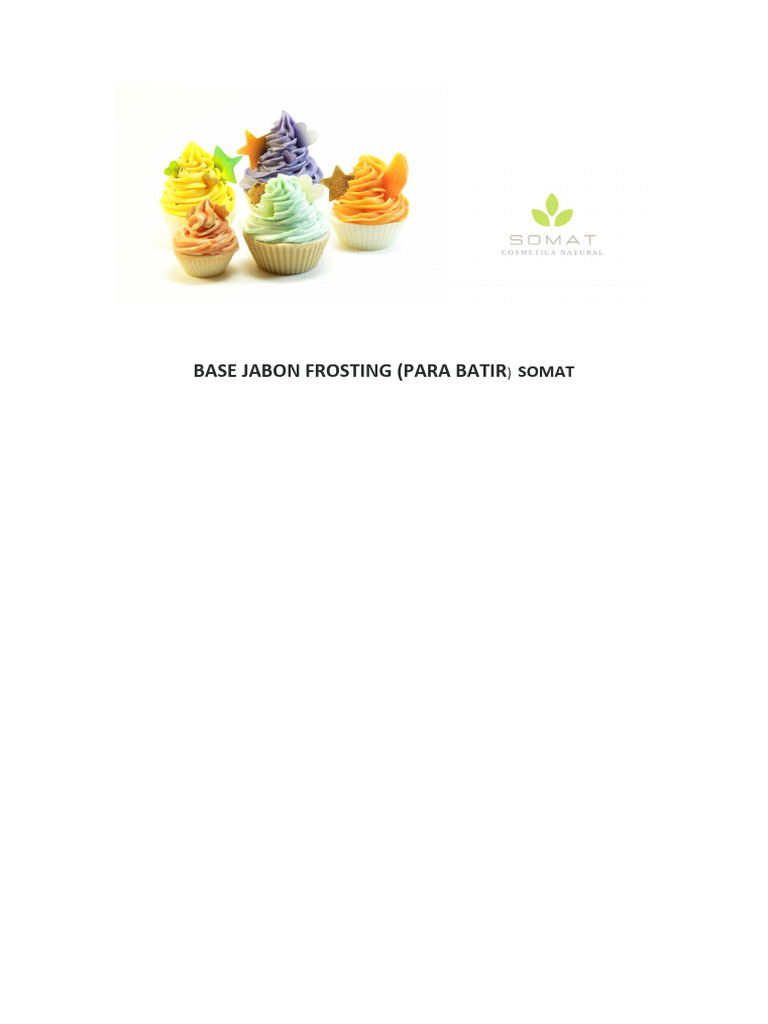 Ficha Base Jabon Frosting Somat | PDF