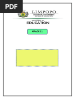 Grade 11 PAT Resource Pack | PDF | Tourism | Rail Transport