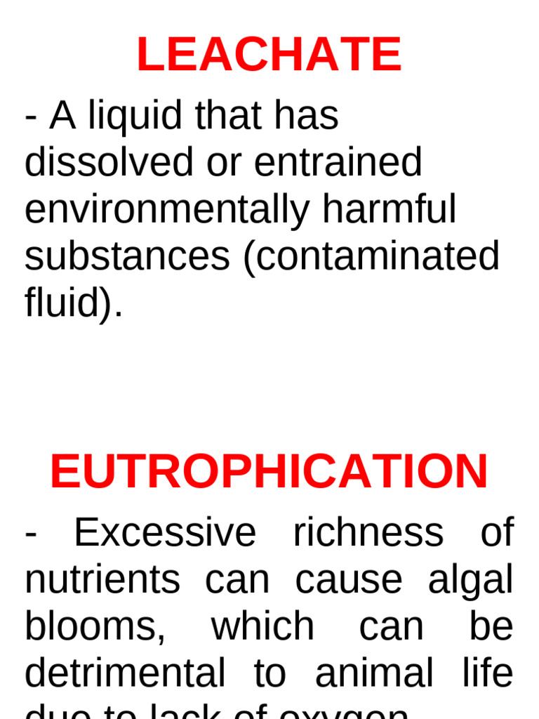 Leach Ate | PDF