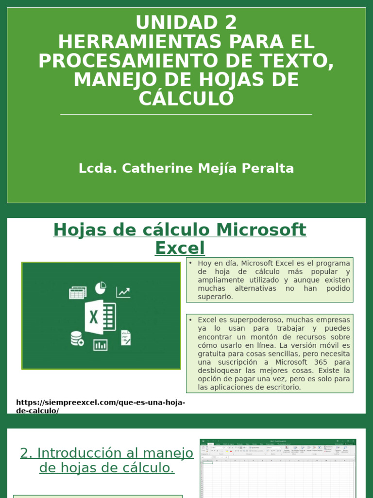 Introducción A Microsoft Excel - Semana Del 27 Nov - 2 Dic | PDF | Microsoft Excel | Hoja de cálculo