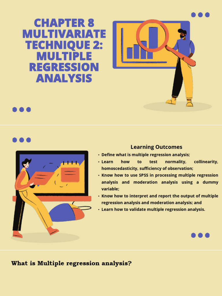 Chapter 8MULTIVARIATE TECHNIQUE 2 MULTIPLE REGRESSION ANALYSIS | PDF | Dependent And Independent ...