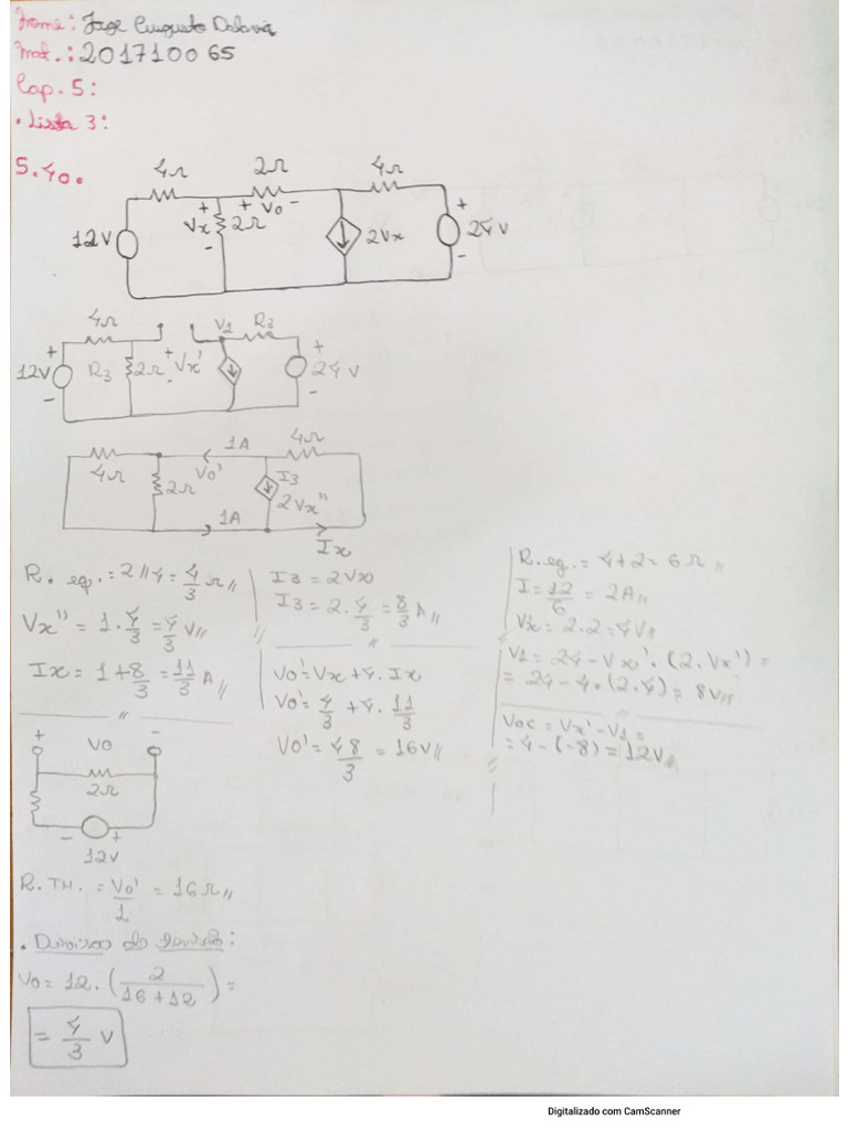 Lista 3 - 2 Avd | PDF