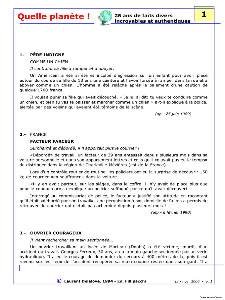 Article Fait Divers | PDF