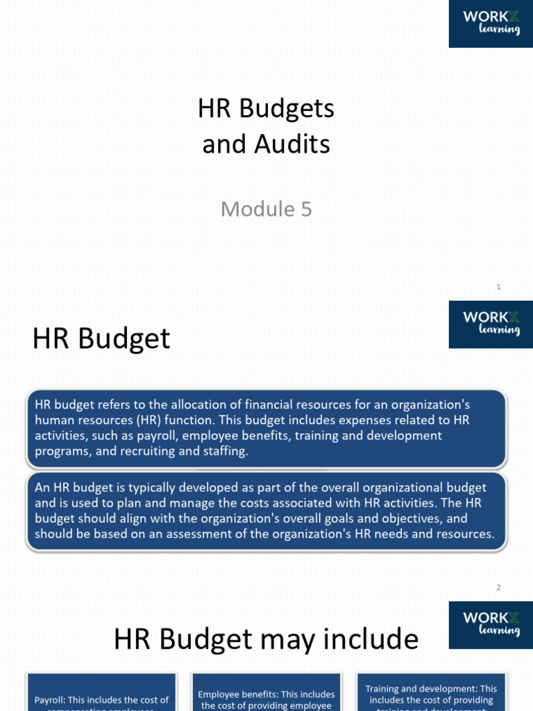GHHR HR Budget 1732984418 | PDF | Human Resources | Audit