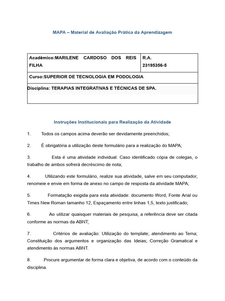 Documento Sem Título - Documentos Google | PDF