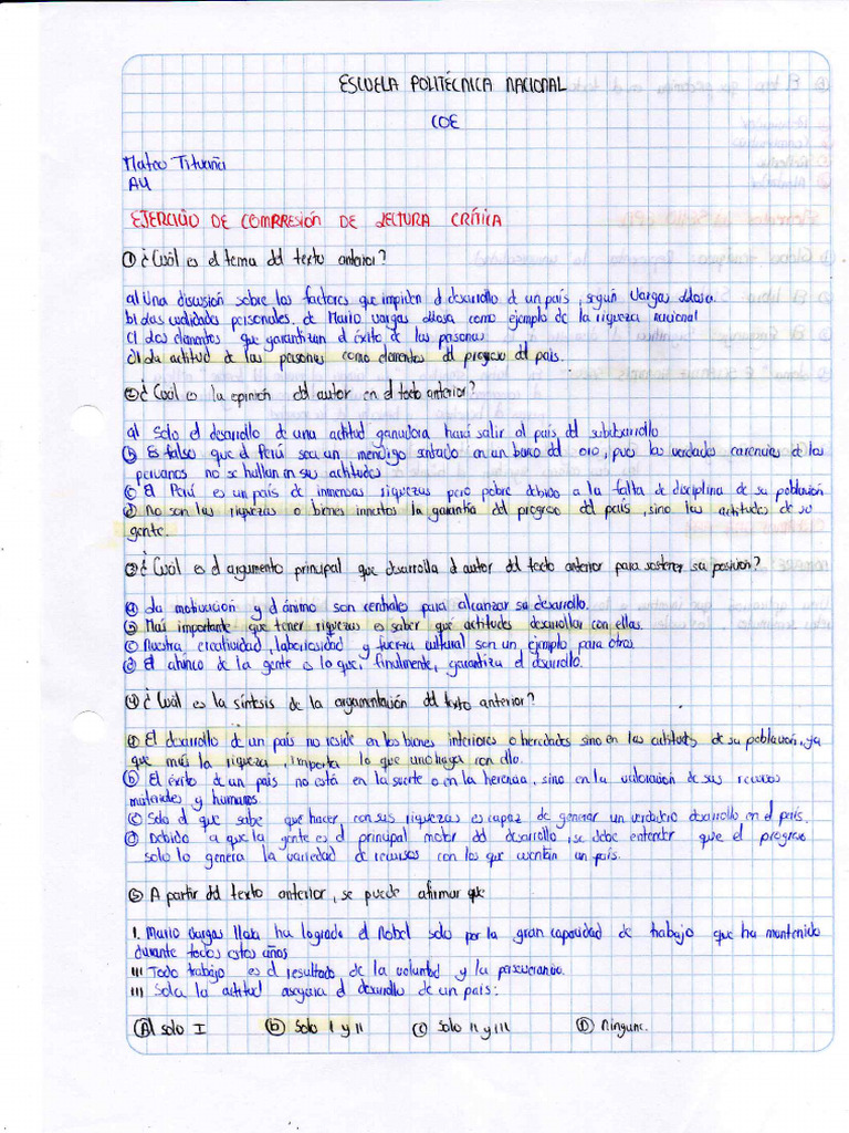 Taller 5 Coe | PDF