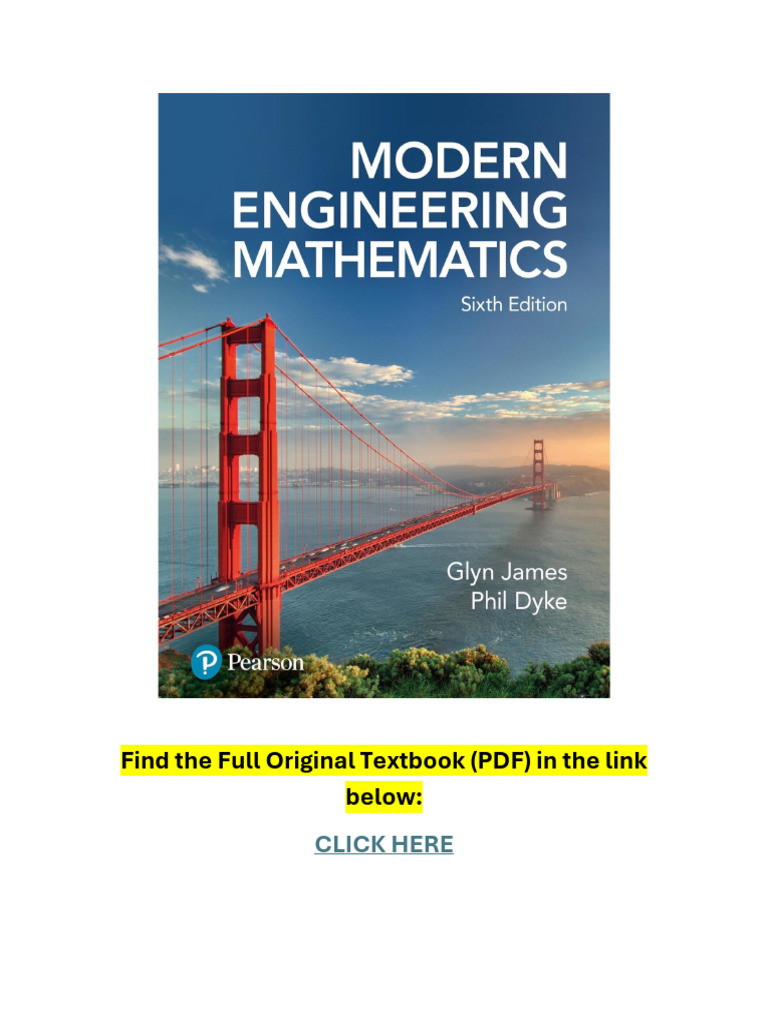 Modern Engineering Mathematics 6th Edition Textbook | PDF | Numerical ...