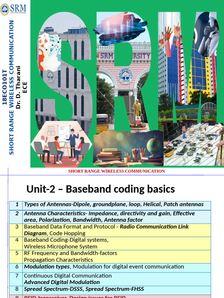Wireless Communication Basics | PDF | Antenna (Radio) | Modulation