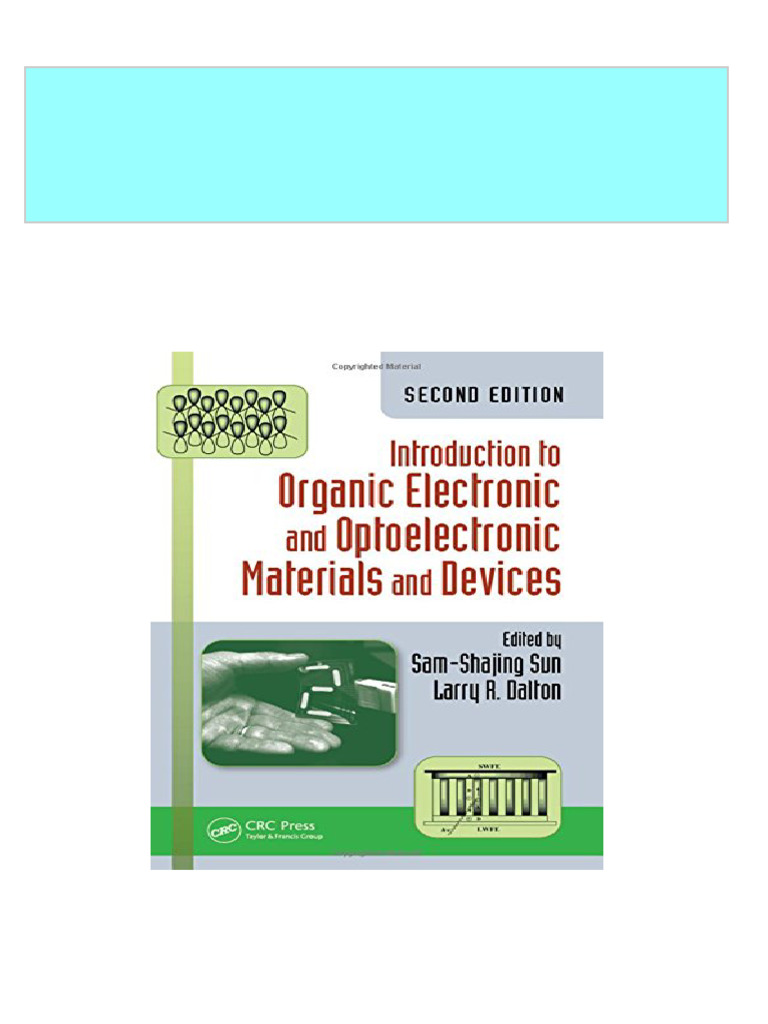Instant Download Introduction To Organic Electronic and Optoelectronic ... Instant Download Introduction To Organic Electronic and Optoelectronic ...