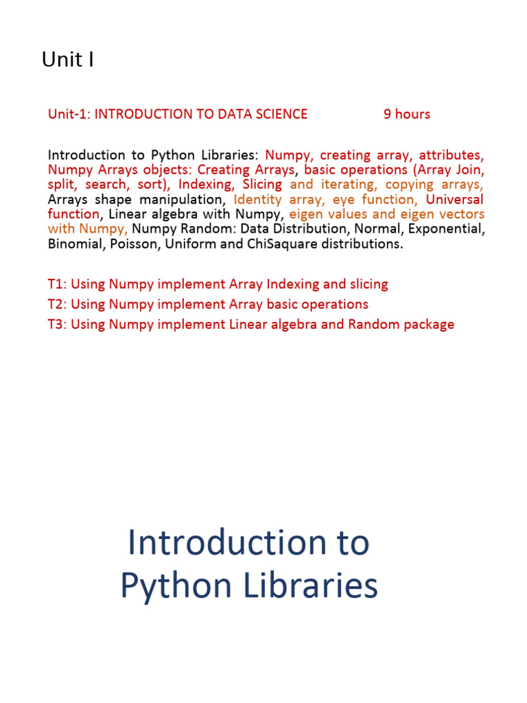 Unit 1 | PDF | Matrix (Mathematics) | Eigenvalues And Eigenvectors