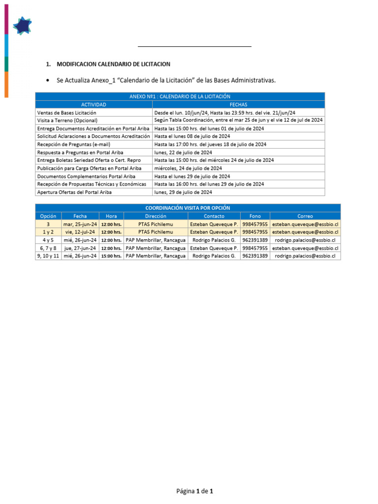 Documento Complementario N°5 VF | PDF