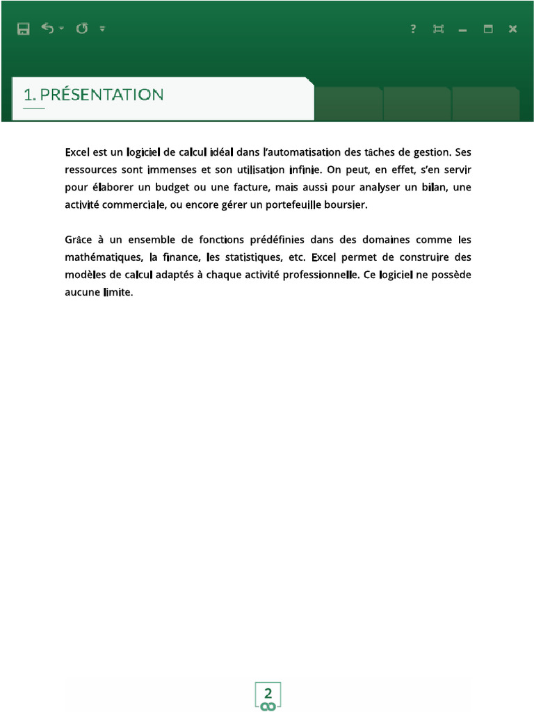 Formation Intro Excel | PDF