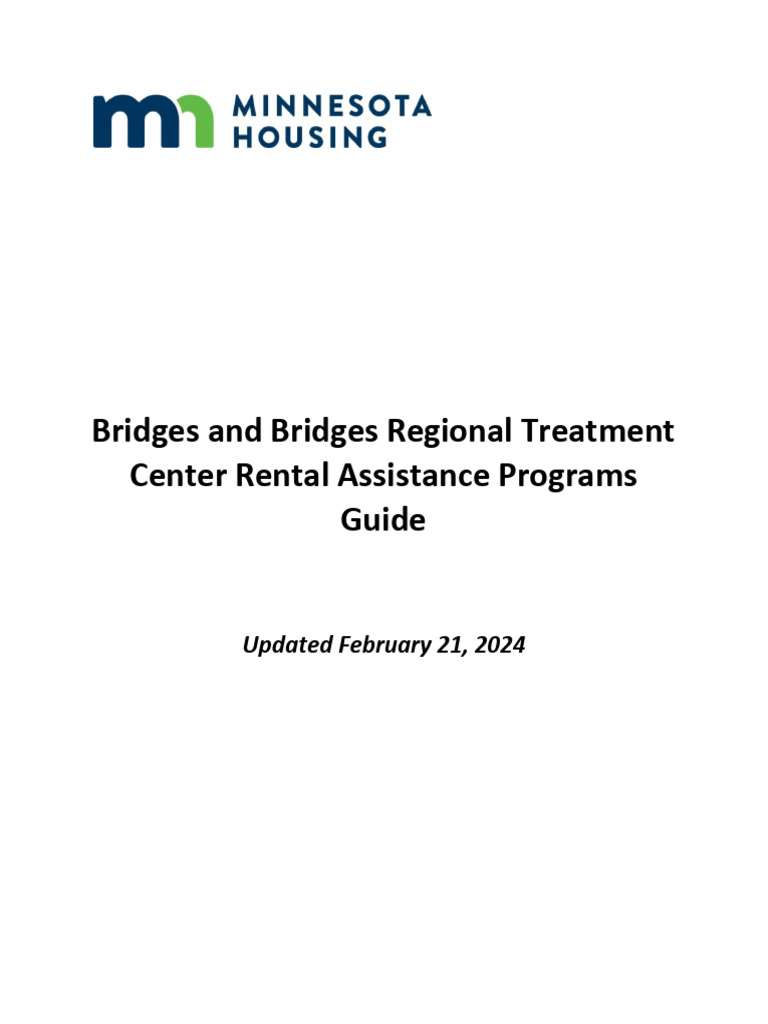 Bridges Rental Assistance Programs Guide | PDF | Section 8 (Housing ...