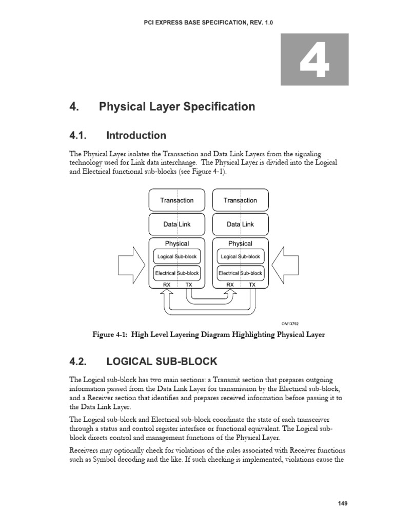 PCI Express Base Specification v1.0 - 2002-PHY Section | PDF | Computer ...