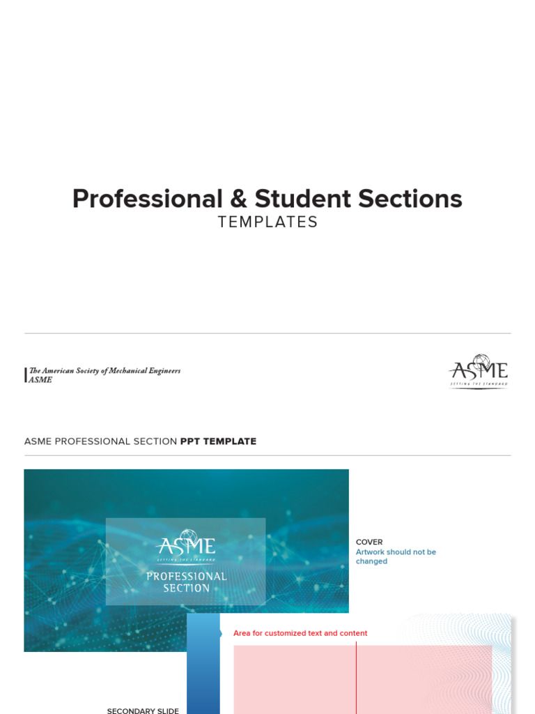 ASME Section Templates | PDF | Application Software | Software