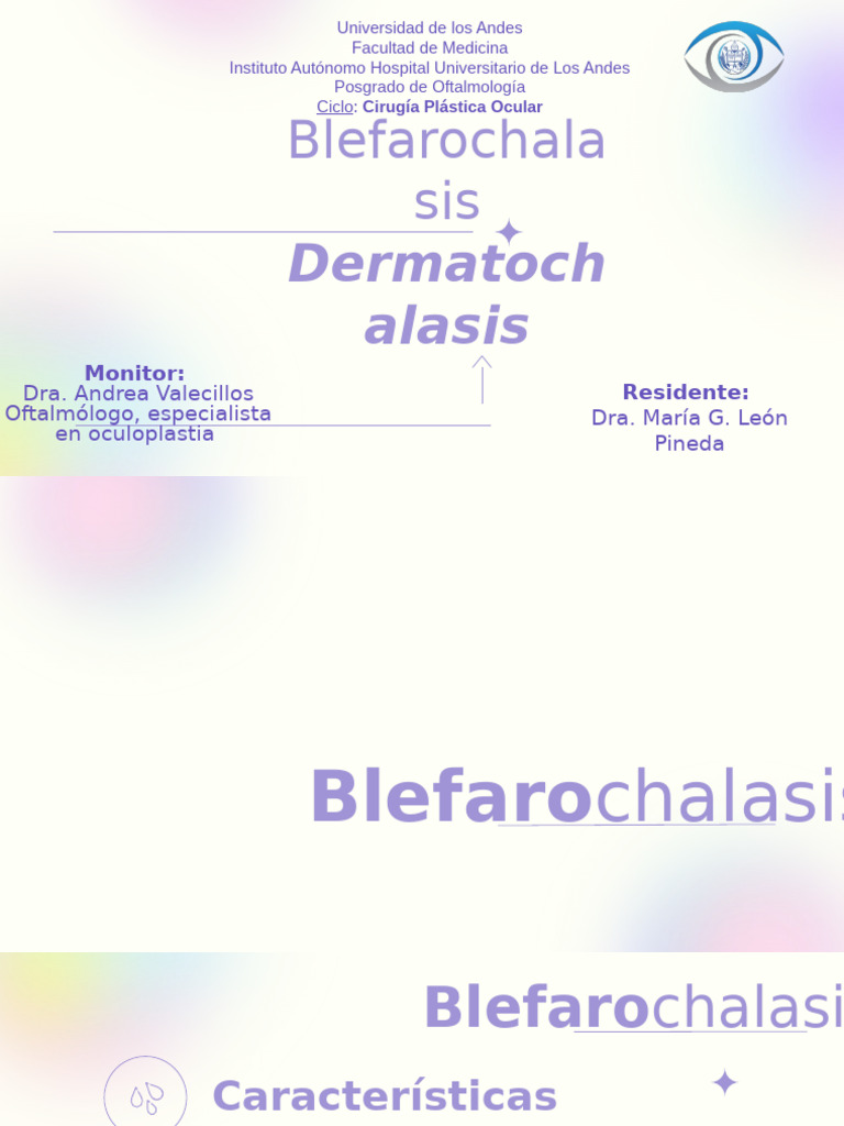 Blefarochalasis Dermatochalasis | PDF | Enfermedades y trastornos ...